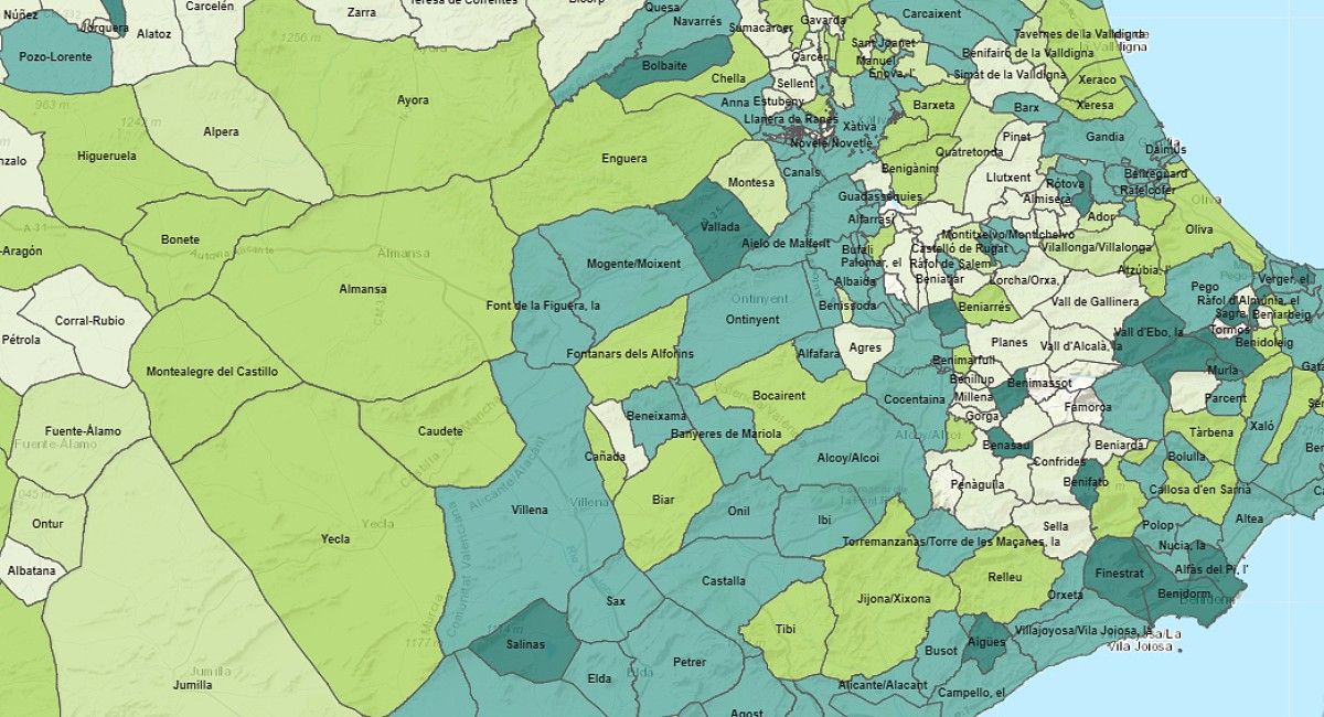 El mapa de los ERTES en Almansa y España, a nivel municipal | La Tinta ...