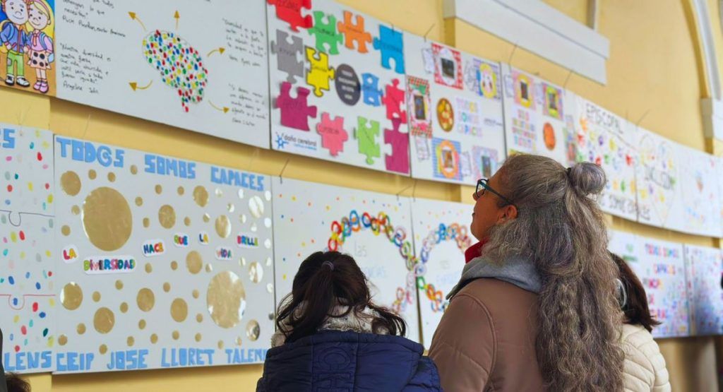 Arranca la Semana de la Inclusión con este maravilloso mural en Almansa